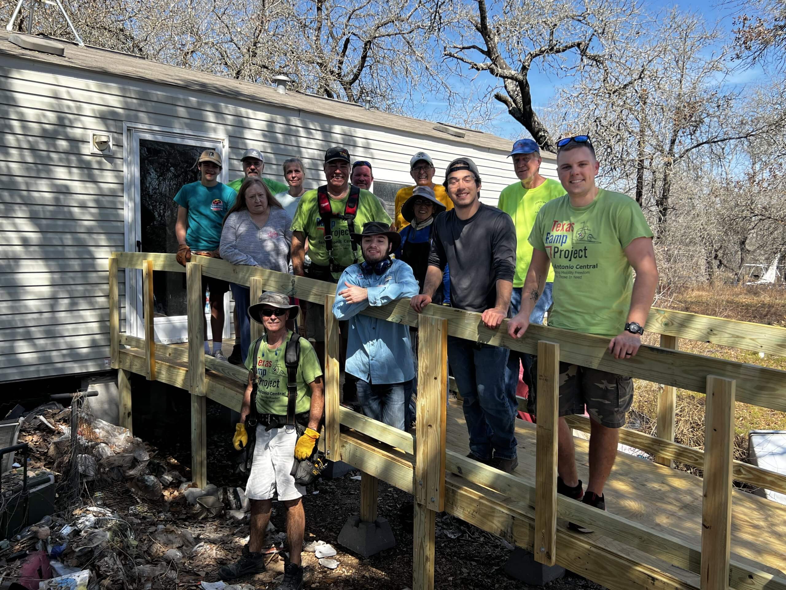 Texas Ramp Project Build — March 1, 2025 - Abiding Presence Lutheran ...